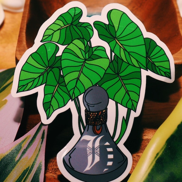 Taro Sticker - Etsy