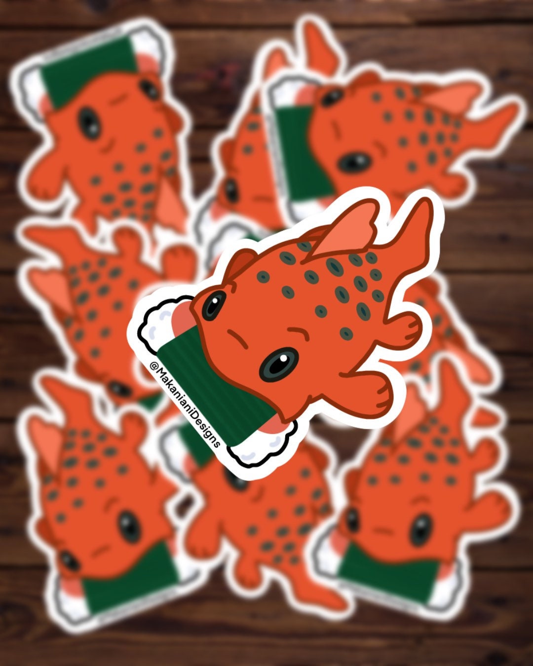 Pudge Sandwich Musubi Lilo and Stitch/ Disney /I Cant Give - Etsy Singapore