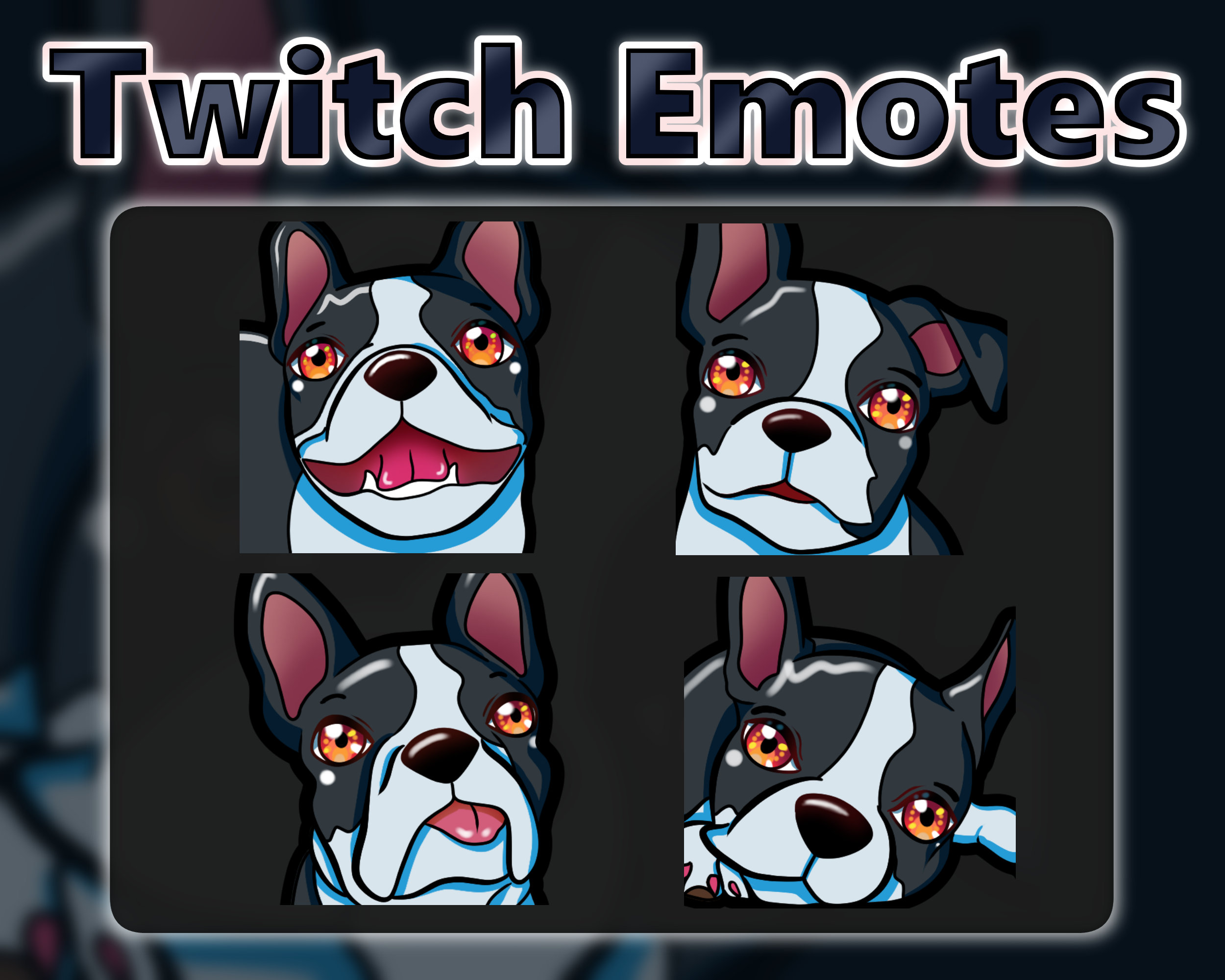 Twitch Emotes | Cute Emotes | Dog Emotes | Discord Emotes - Etsy Australia