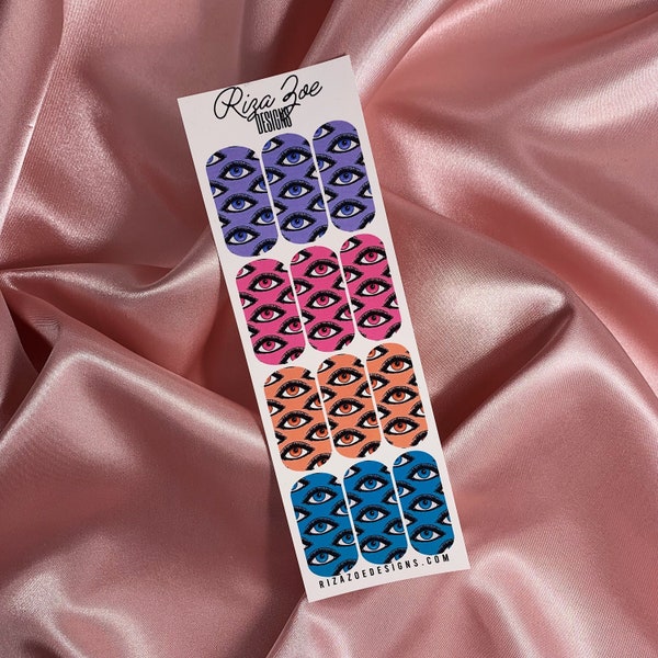 Waterslide Eye Decals - Etsy