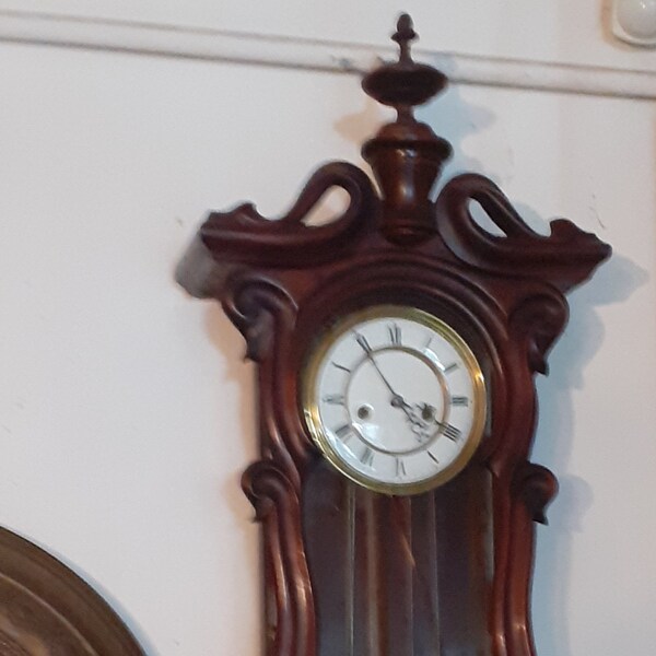 Antique Wall Clock - Etsy