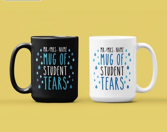 Gold Student Tears Mug Graduation Student Gift Mug for Him - Etsy