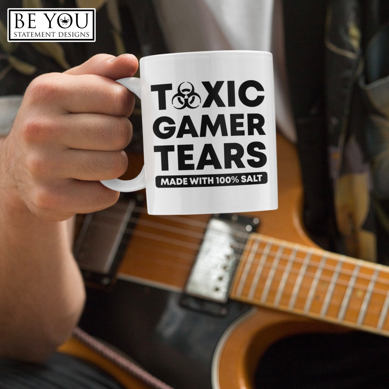 Toxic Gamer Tears Gaming Mug Salty Gamer Quotes Funny Video - Etsy UK