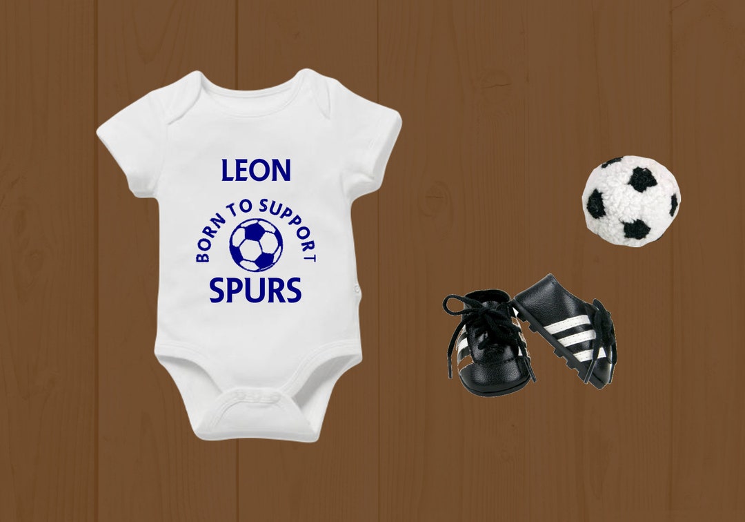 Spurs Baby Vest - Born to Support - Etsy