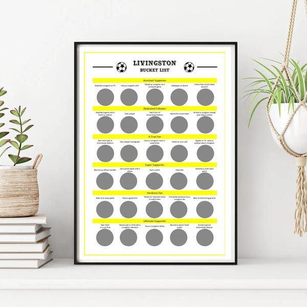 Livingston Fc Gifts - 60+ Gift Ideas for 2026