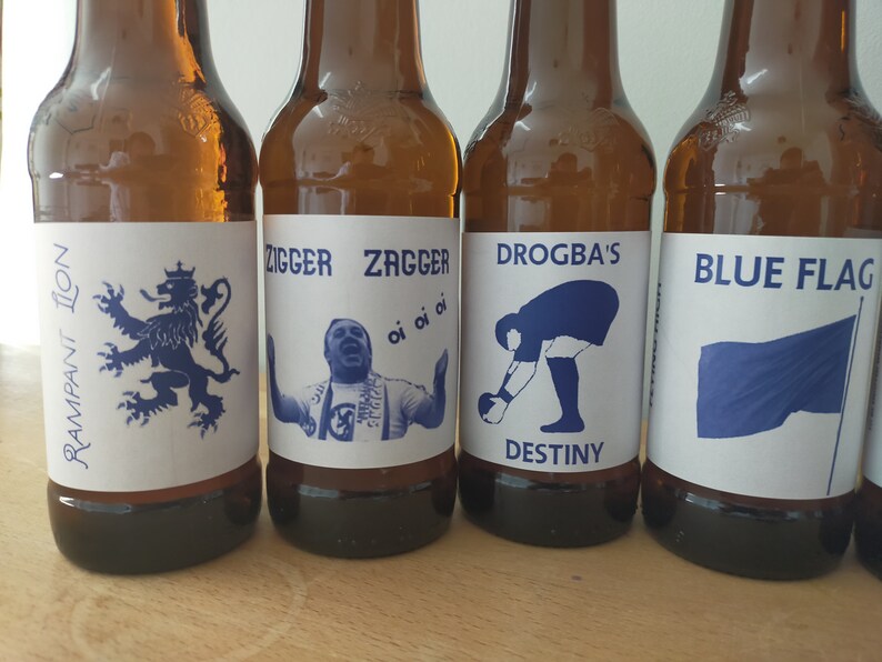 Chelsea Beer Bottle Labels - Etsy UK