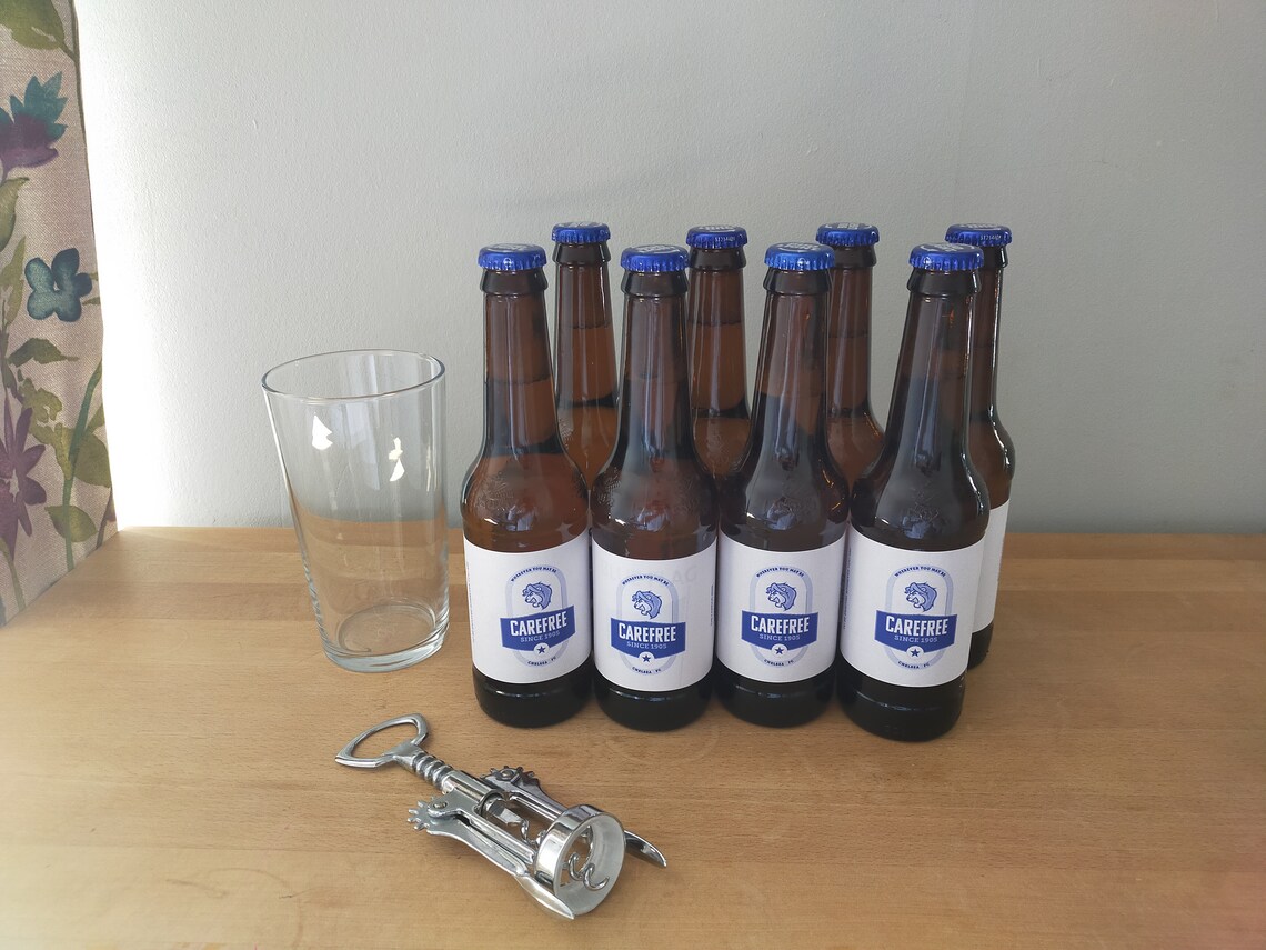 Chelsea Beer Bottle Labels - Etsy UK