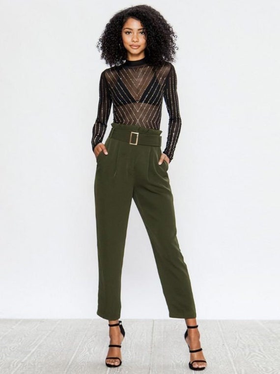 Sasha Rhinestone Bodysuit - Gem