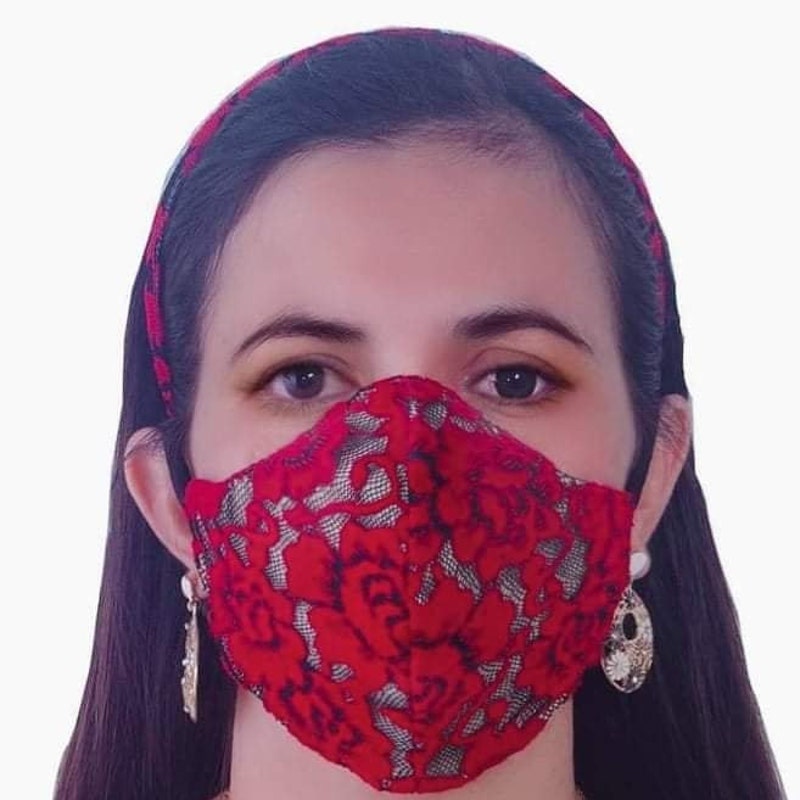 Lace Face Mask - Etsy