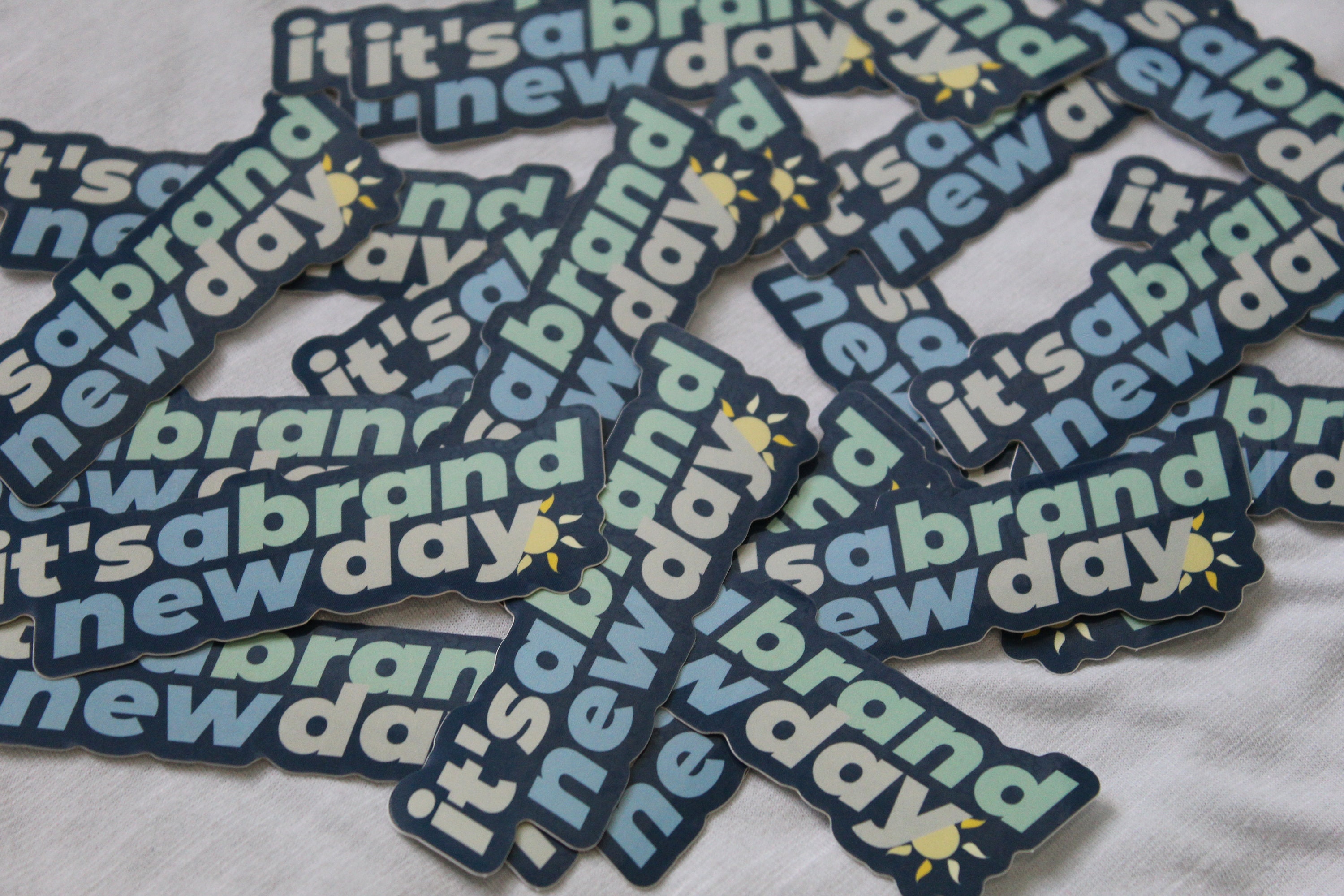 It's A Brand New Day Sticker - Etsy