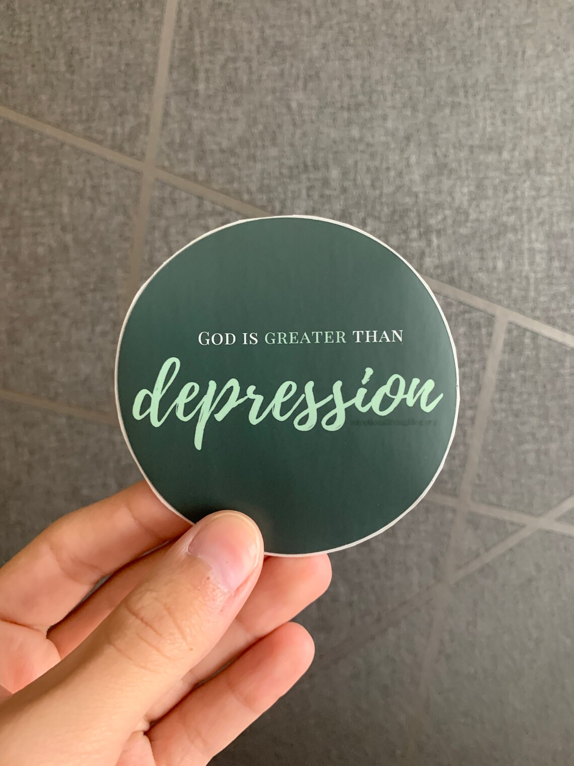Depression Sticker | Mental Health Awareness Sticker | Laptop Sticker ...