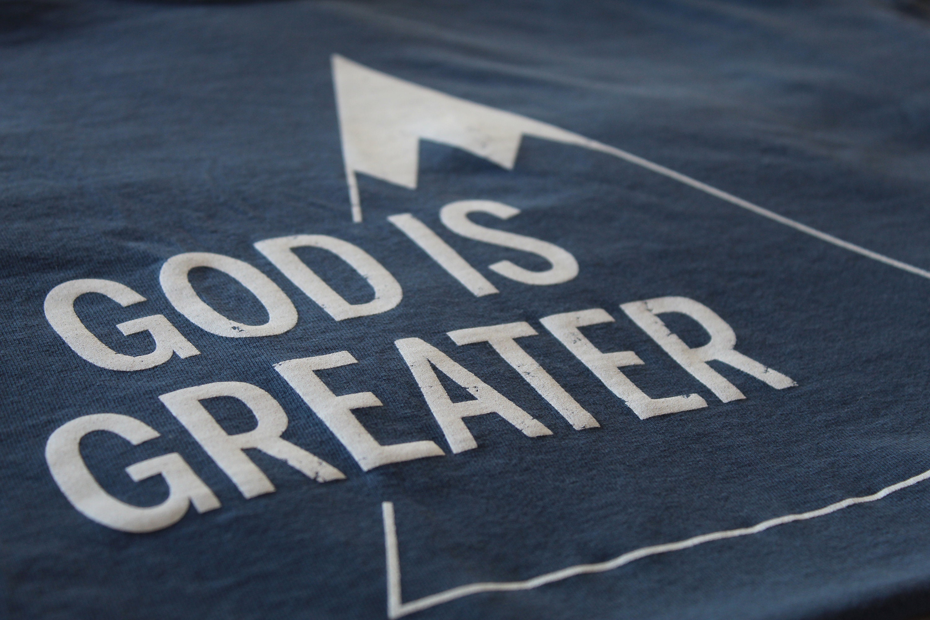 God is Greater T-shirt | Comfort Colors | Light Green | Midnight | Soft ...