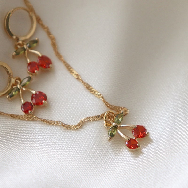 Cherry Jewelry - Etsy