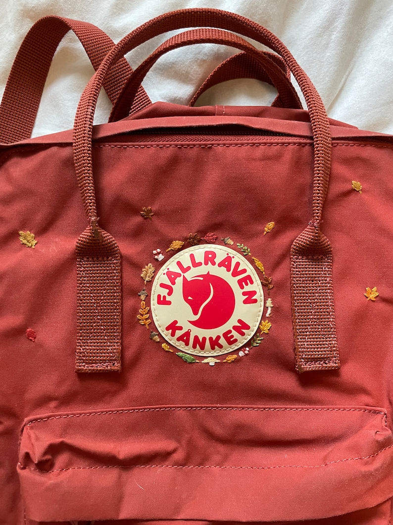 Embroidered Fjällräven Kånken Backpack - Etsy