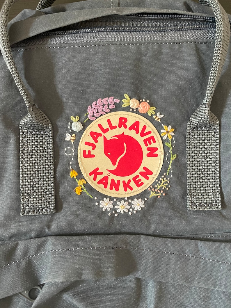 Embroidered Fjällräven Kånken Backpack - Etsy
