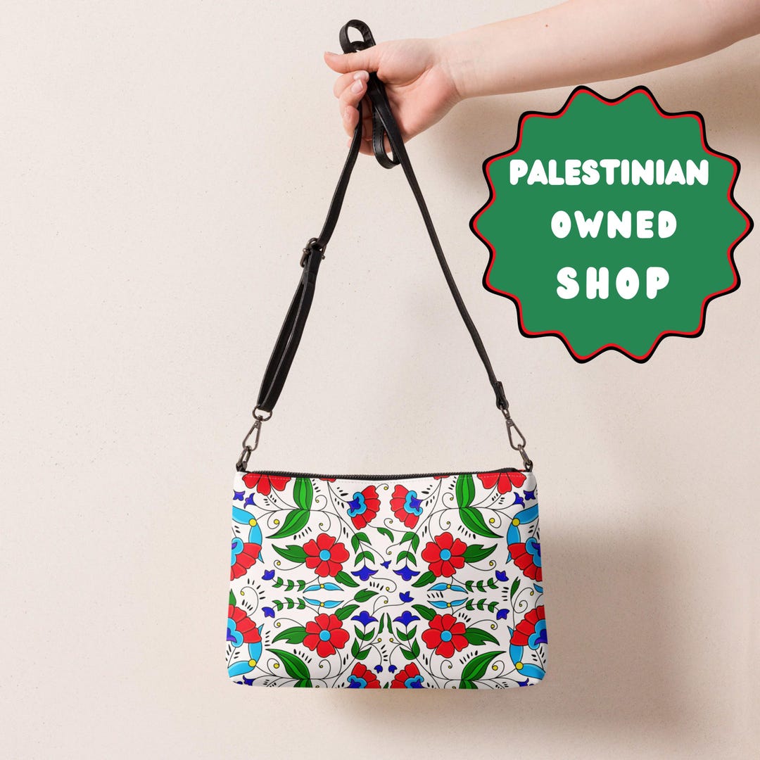 Arab Middle Eastern Levant Palestine Ceramic Inspired Women's Crossbody ...