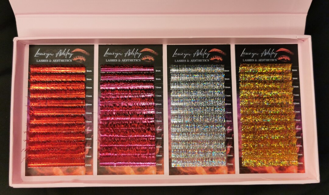 Ruby Brick Road Lash Tinsel Extension Collection - Etsy