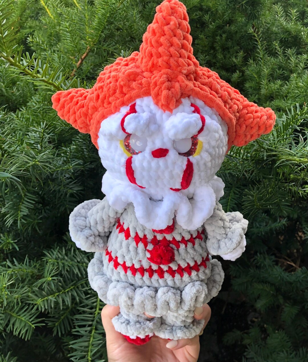 Penny IT Horror Friend Large Crochet Horror Theme Plush - Etsy