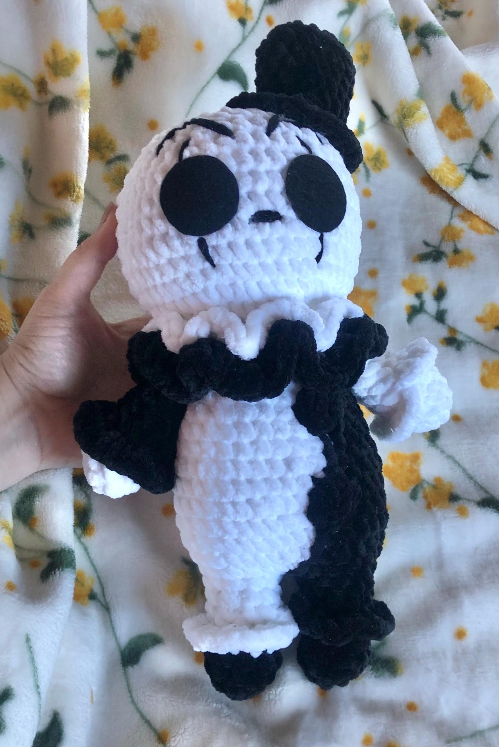 Art the Clown Terrifier Crochet Handmade Plush Clown - Etsy