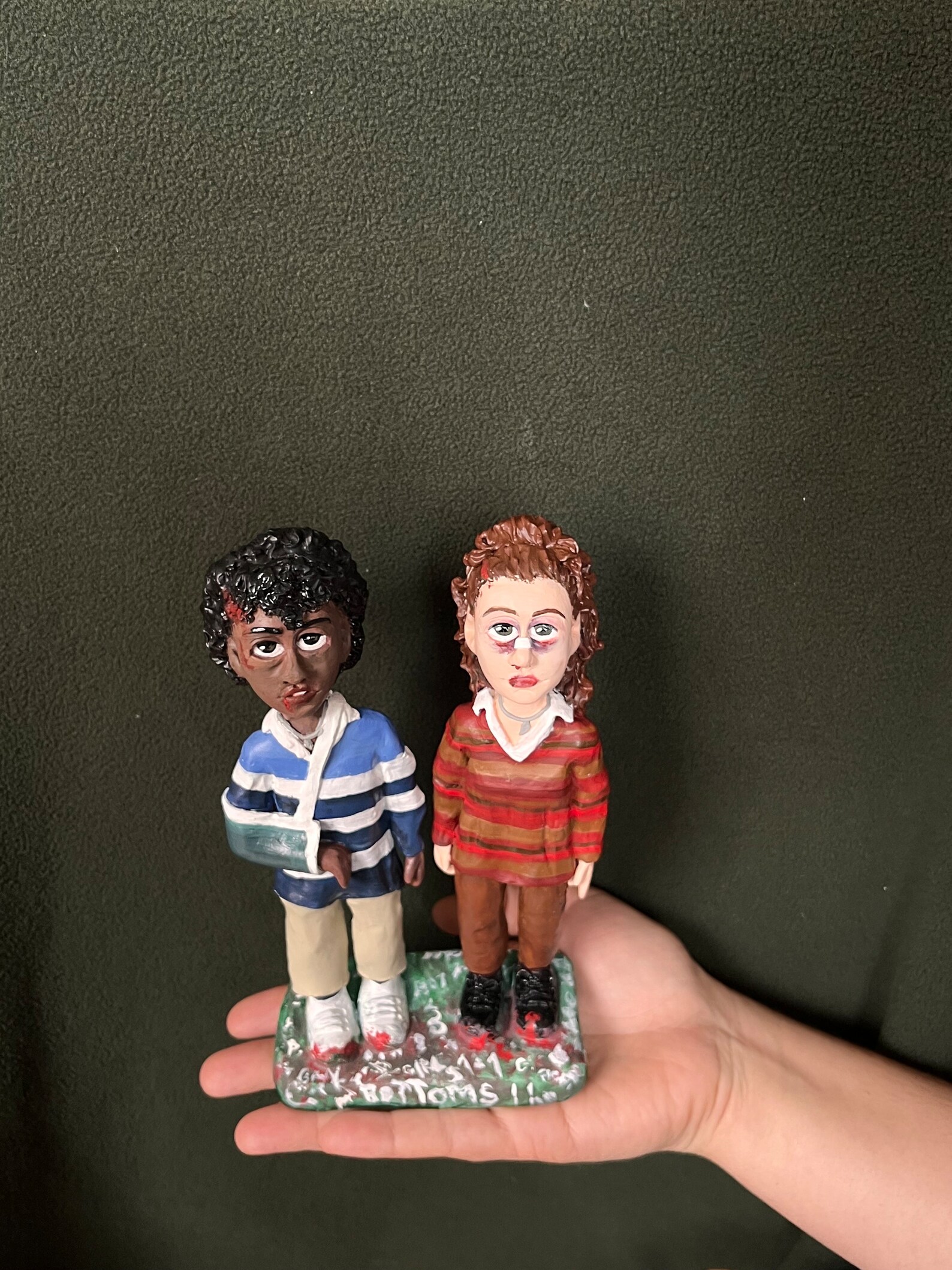 Josie and PJ From Bottoms (2023) Polymer Clay Sculpture / Figurine - Etsy