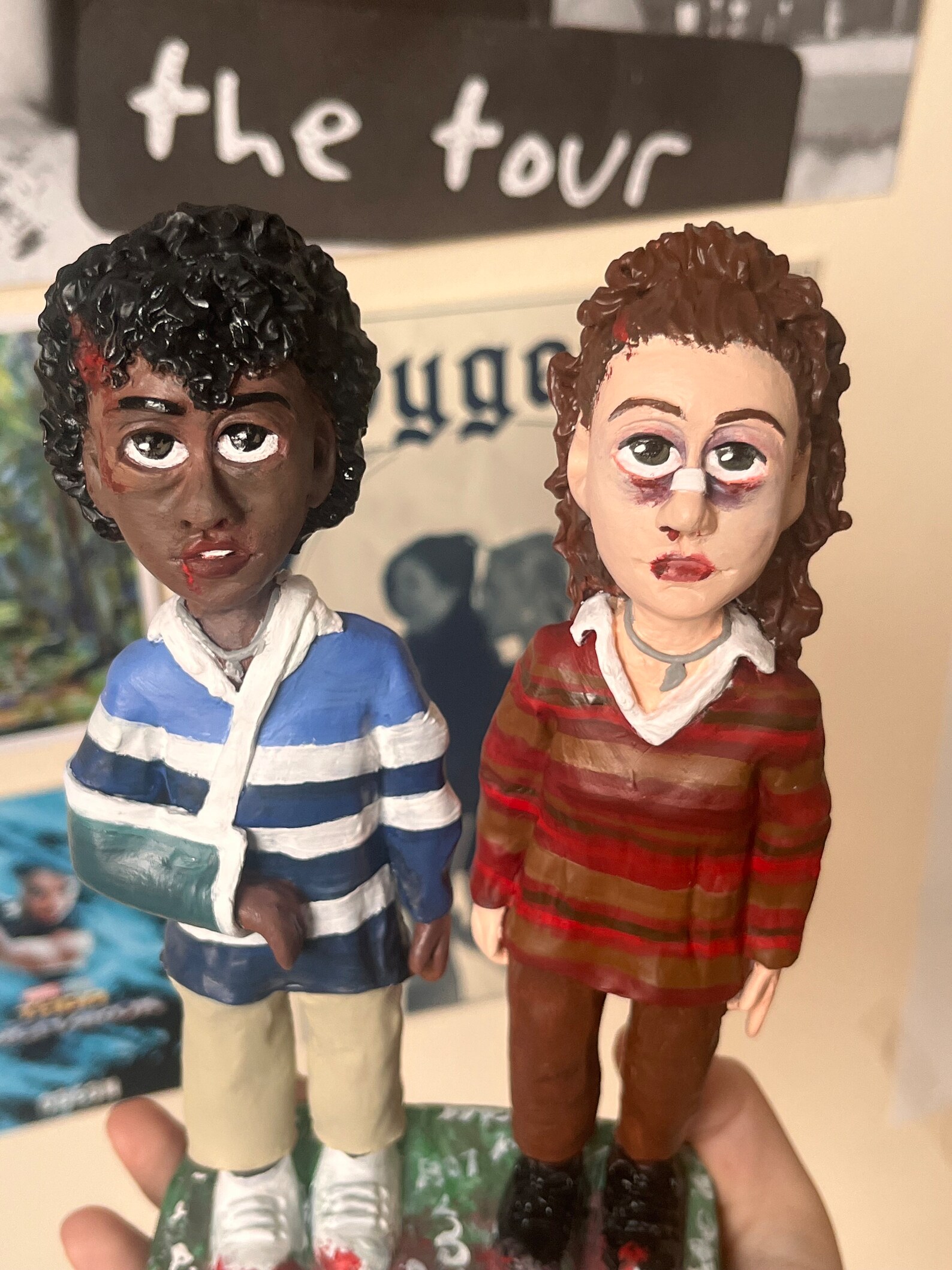 Josie and PJ From Bottoms (2023) Polymer Clay Sculpture / Figurine - Etsy