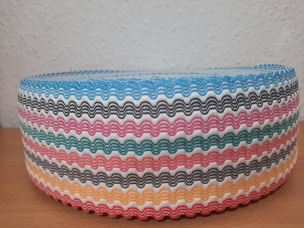 Pretty Extra Wide Wavy Stretch Elastics Waistbands Cuffs Sewing ...