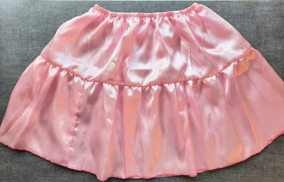 Pale Pink, Black, Purple, Royal Blue, White Satin Half Slips to Wear ...