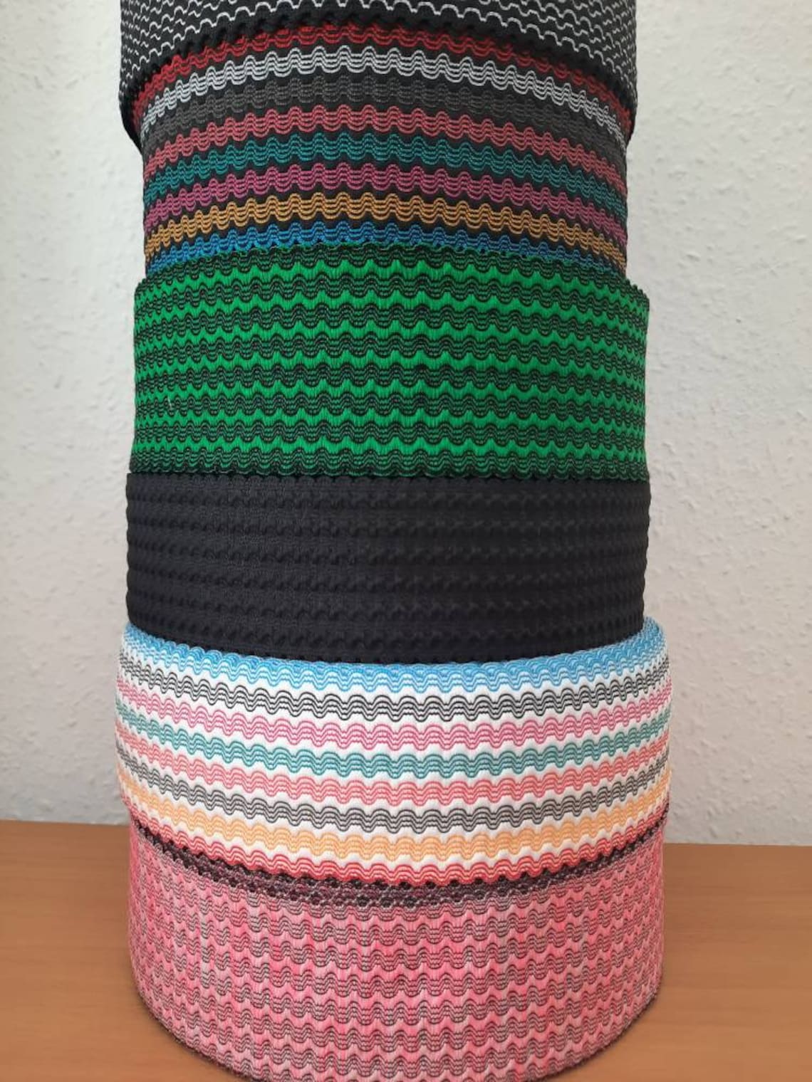 Pretty Extra Wide Wavy Stretch Elastics Waistbands Cuffs Sewing ...