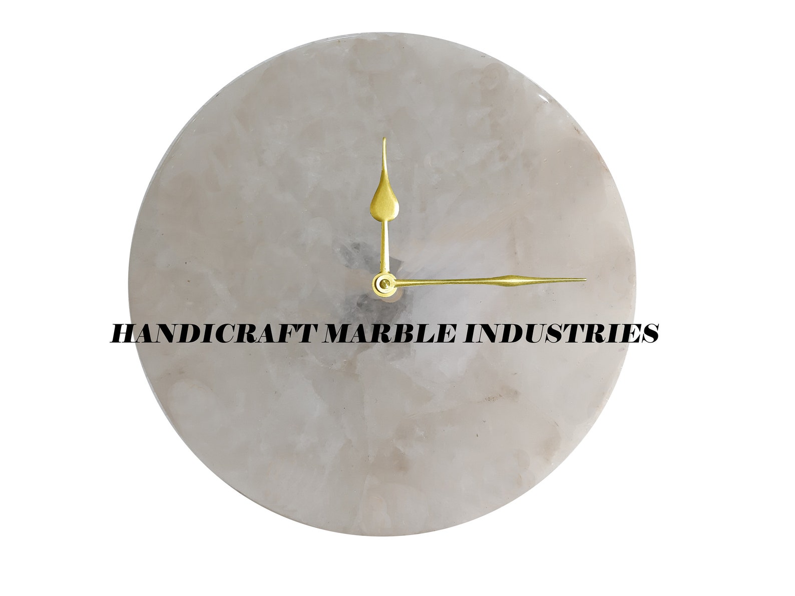 White Quartz Wall Clock Quartz Wall Clock Round Wall Clock | Etsy