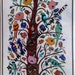 48 X 24 Inch Tree of Life Design White Marble Inlay Top Floral Birds ...