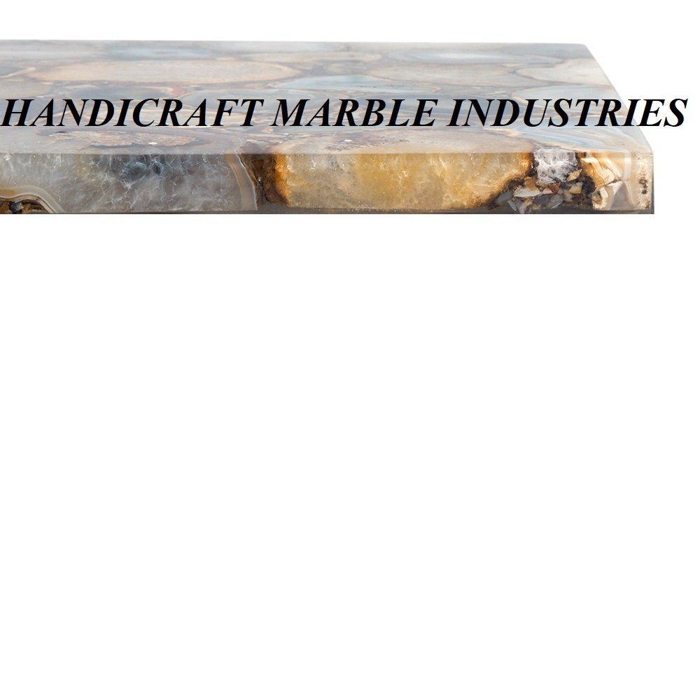 Square Agate Stone Table Natural Agate Square Table Top - Etsy