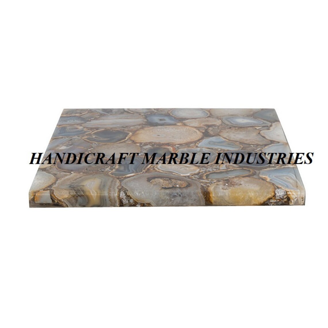 Square Agate Stone Table Natural Agate Square Table Top - Etsy