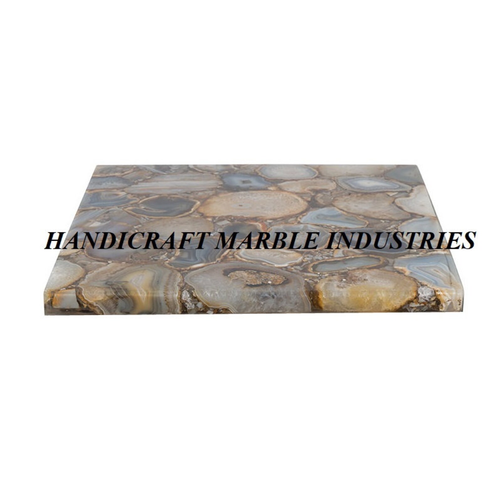 Square Agate Stone Table Natural Agate Square Table Top - Etsy