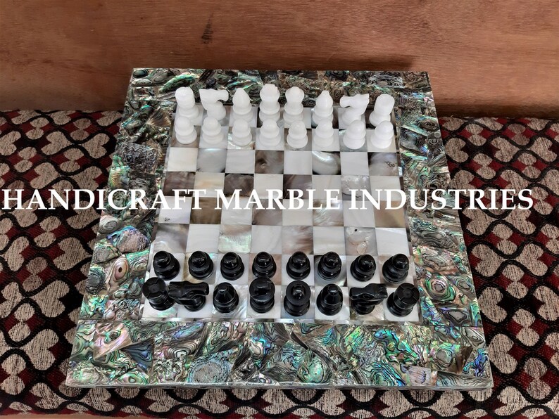 Abalone Chess Board Marble Chess Board With Marble Chess - Etsy