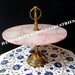 Rose Quartz Cake Stand Rose Quartz Gemstone Cake Stand - Etsy