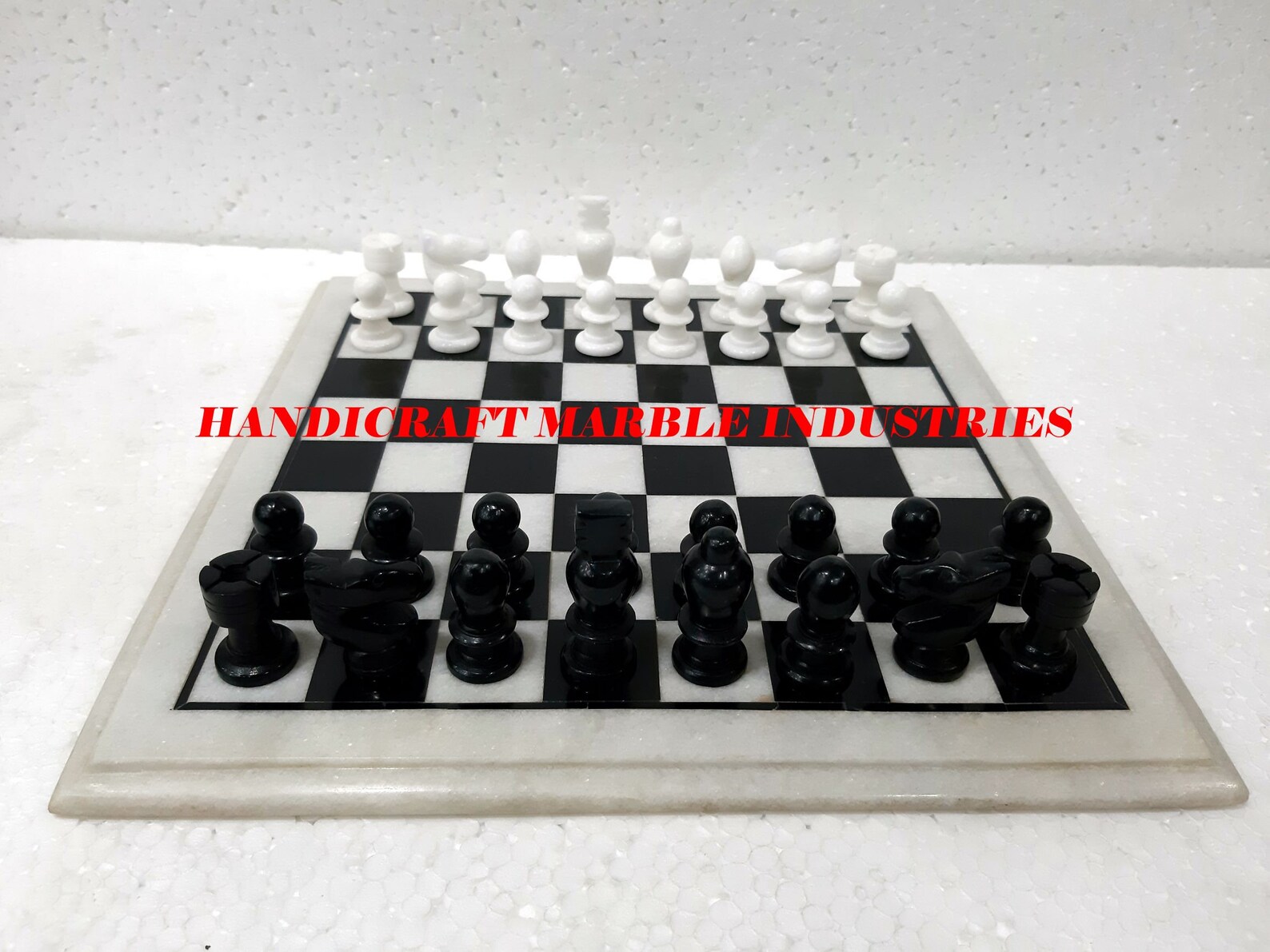 12 X 12 Inch Marble Chess Board Chess Board for Christmas - Etsy