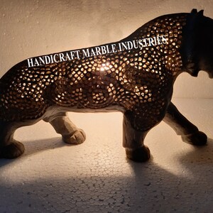 16 Inch Marble Tiger/tiger Statue/stone Sculpture - Etsy