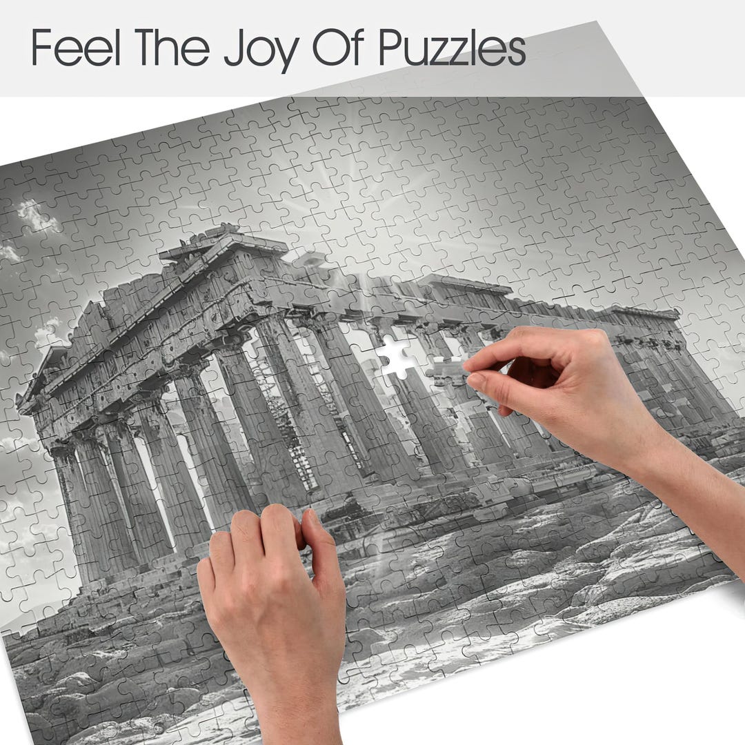 The Parthenon in Greece 500-piece Jigsaw Puzzle - Etsy