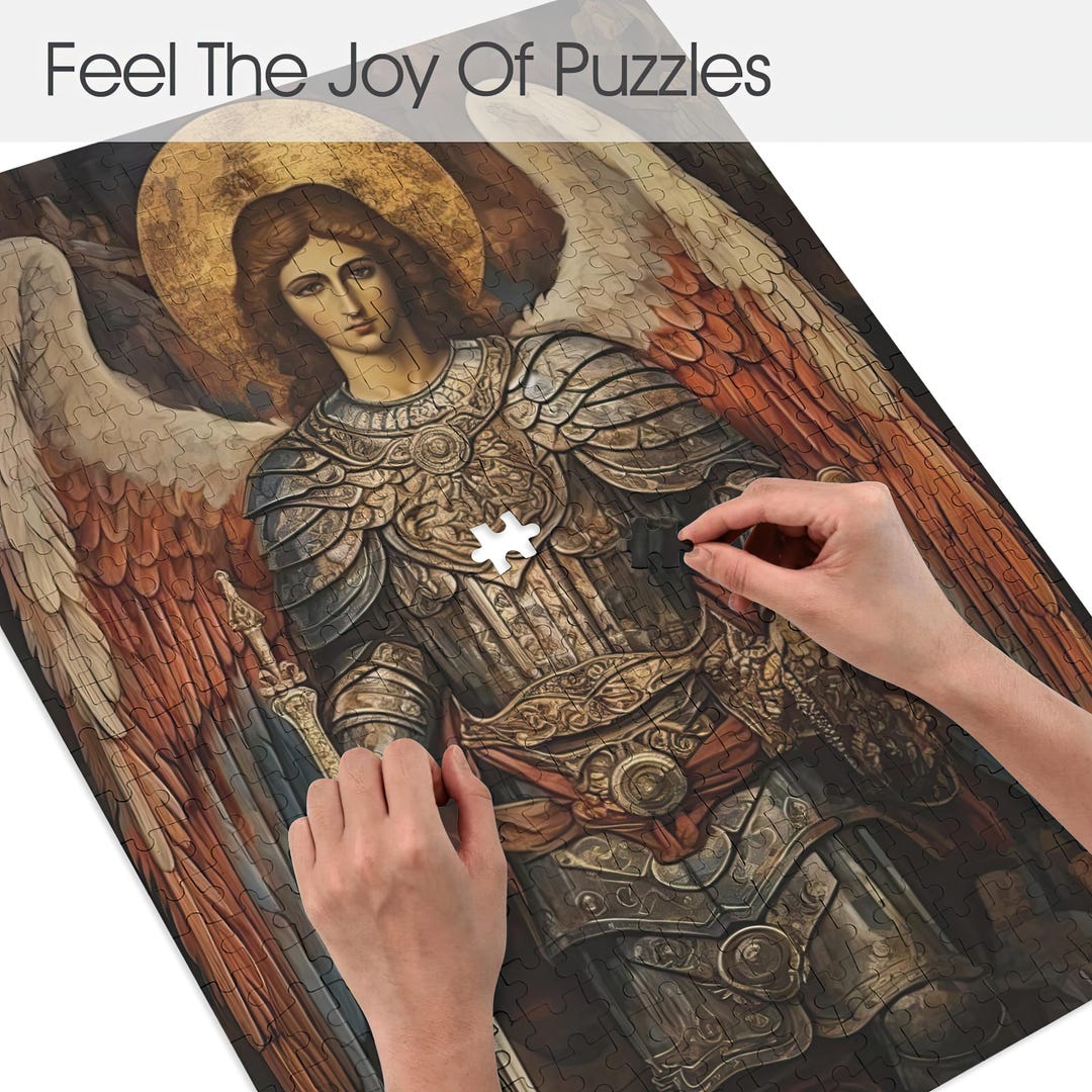 Orthodox Archangel Michael 500-piece Jigsaw Puzzle - Etsy