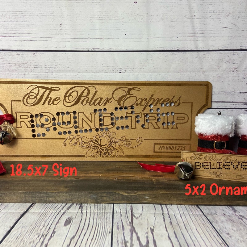 Polar Express Sign - Etsy