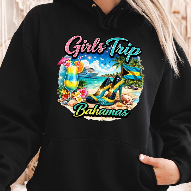 Bahamas Girls Trip SVG PNG, Besties Tropical Vacation, Friends Cruise ...