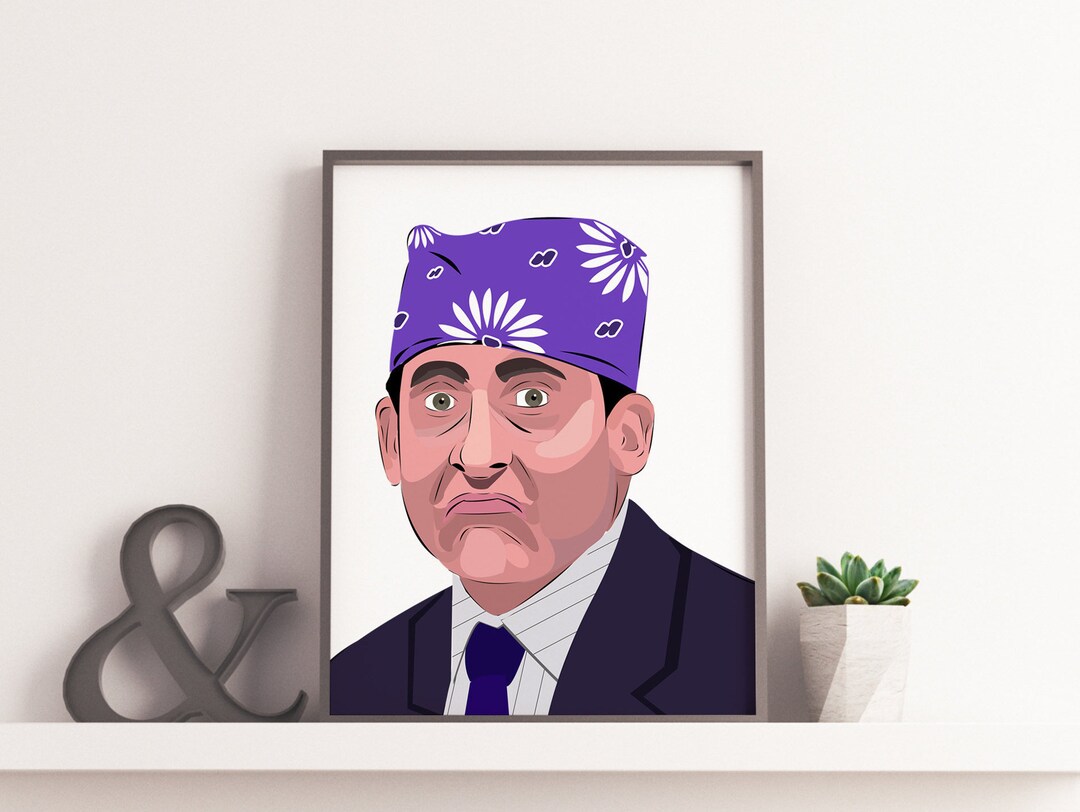 Michael Scott Inspired Illustration, the American Office Illustration ...