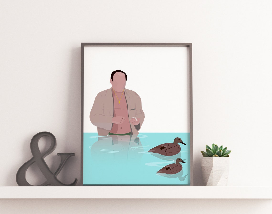 Sopranos Inspired Illustration Tony Soprano Illustration - Etsy