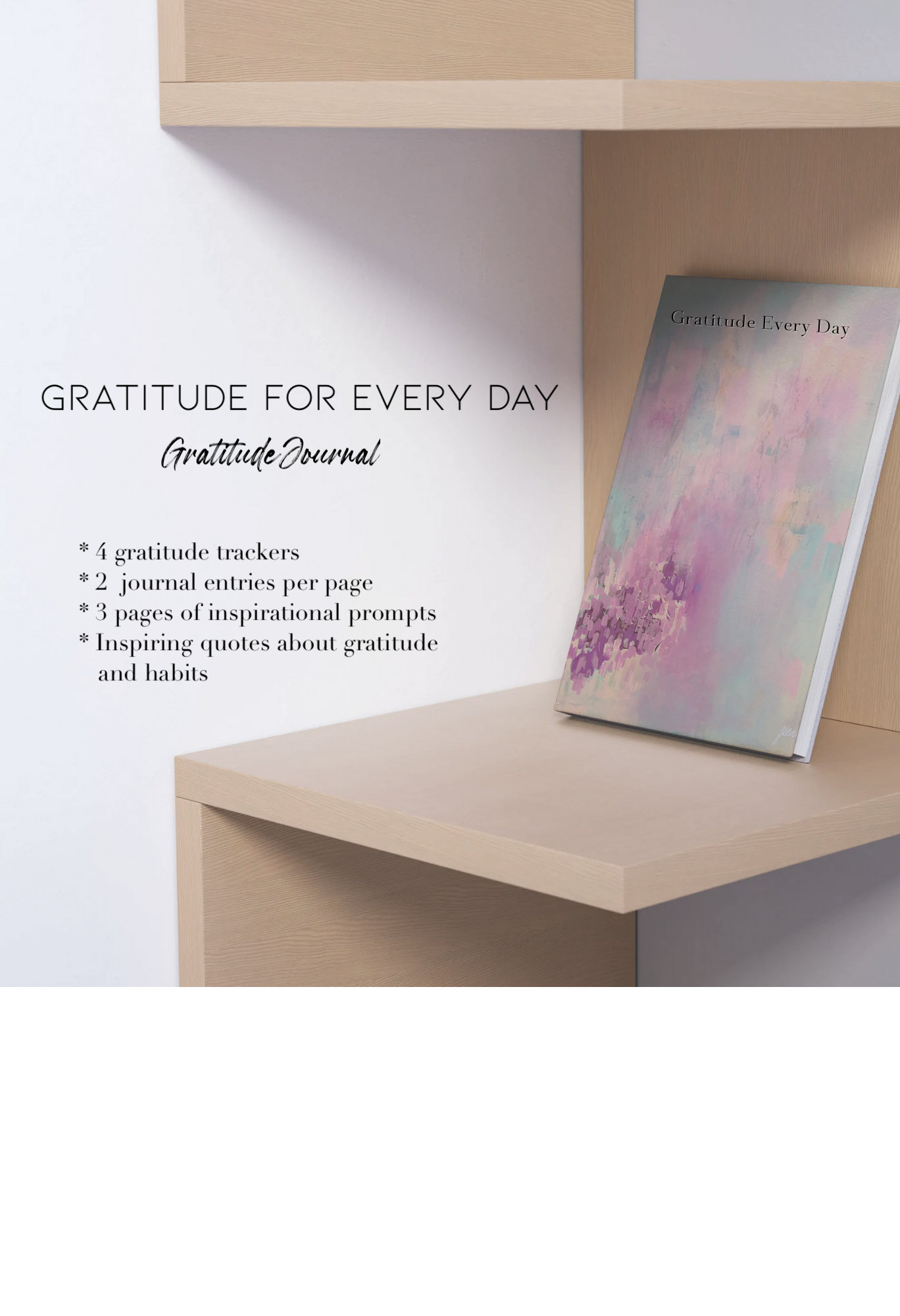 DIGITAL Gratitude for Every Day Gratitude Journal | Etsy