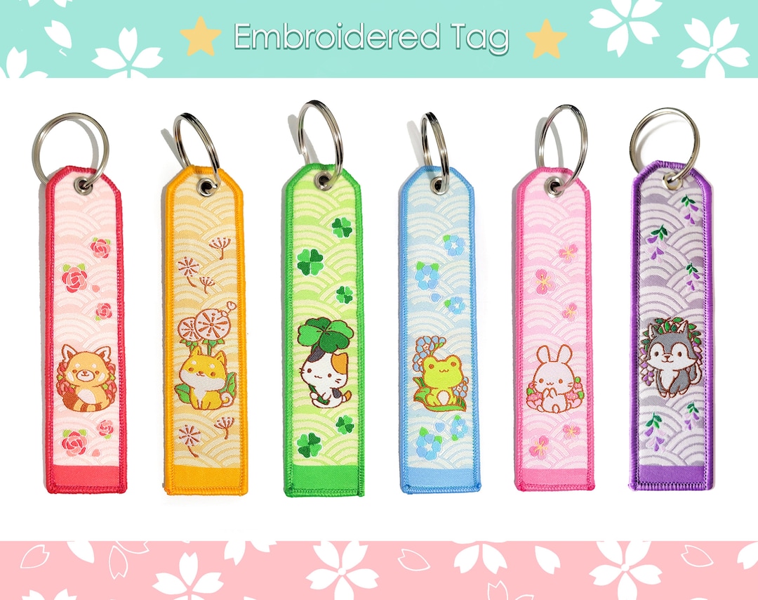 Jet Tag Key Chain - Etsy