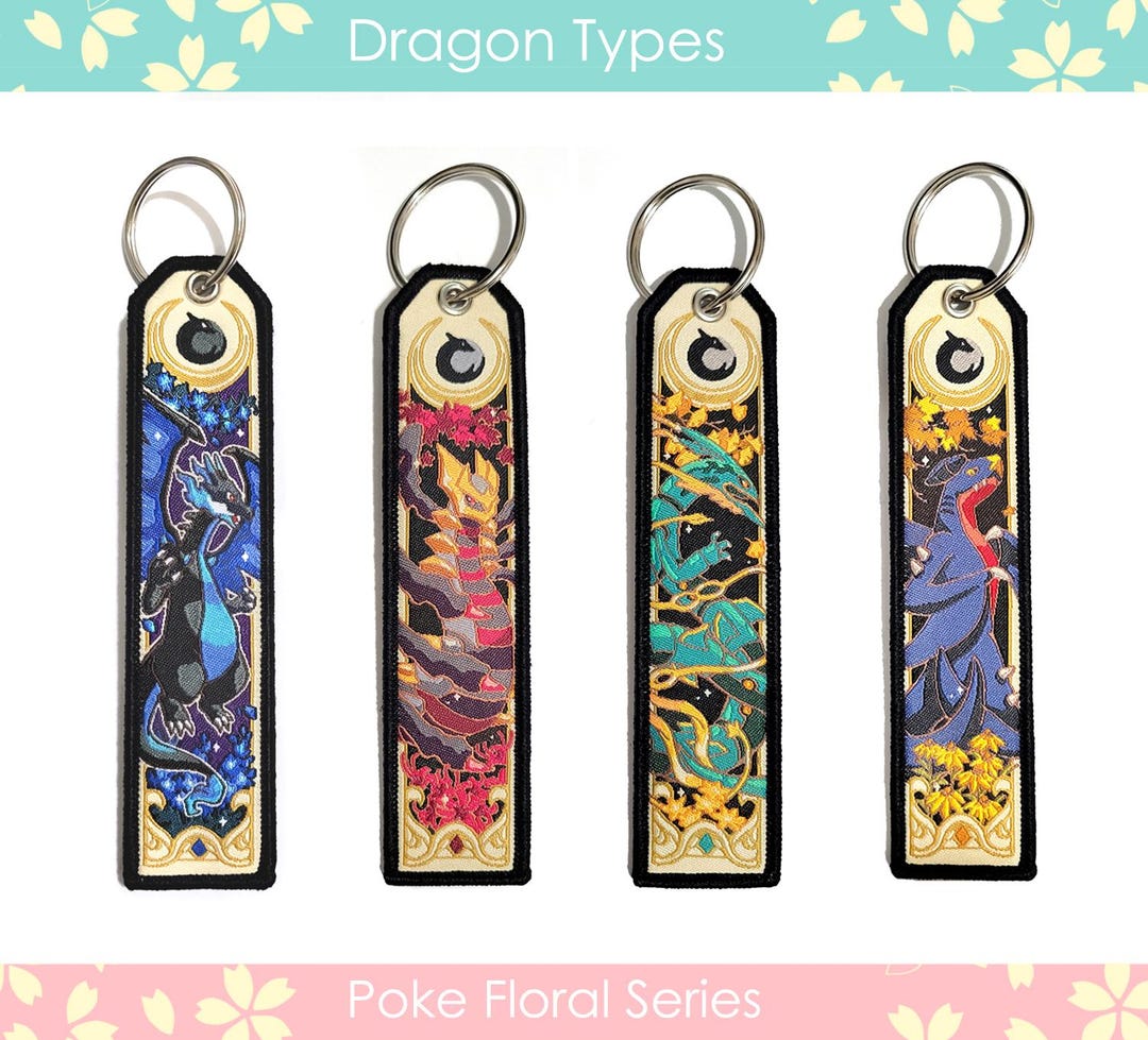 Dragon Type Floral Tags - Etsy