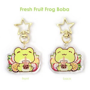 Animal Boba Keychains - Etsy
