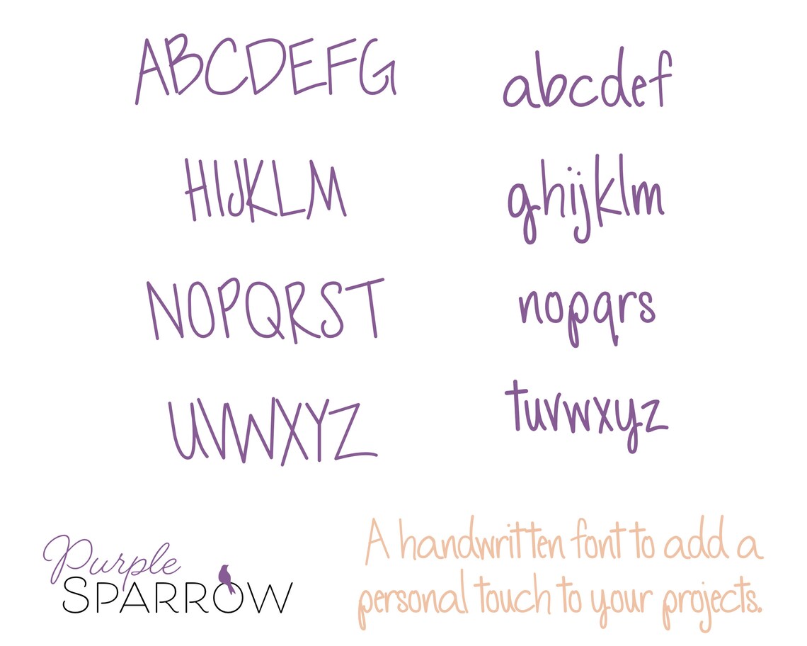 Crunchy Stars | a Fun, Handwritten Font to Add a Personal Touch to Your ...