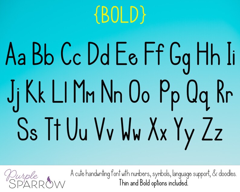 Debut | a Lightweight, Fun Handwriting Font Featuring the Full Alphabet ...