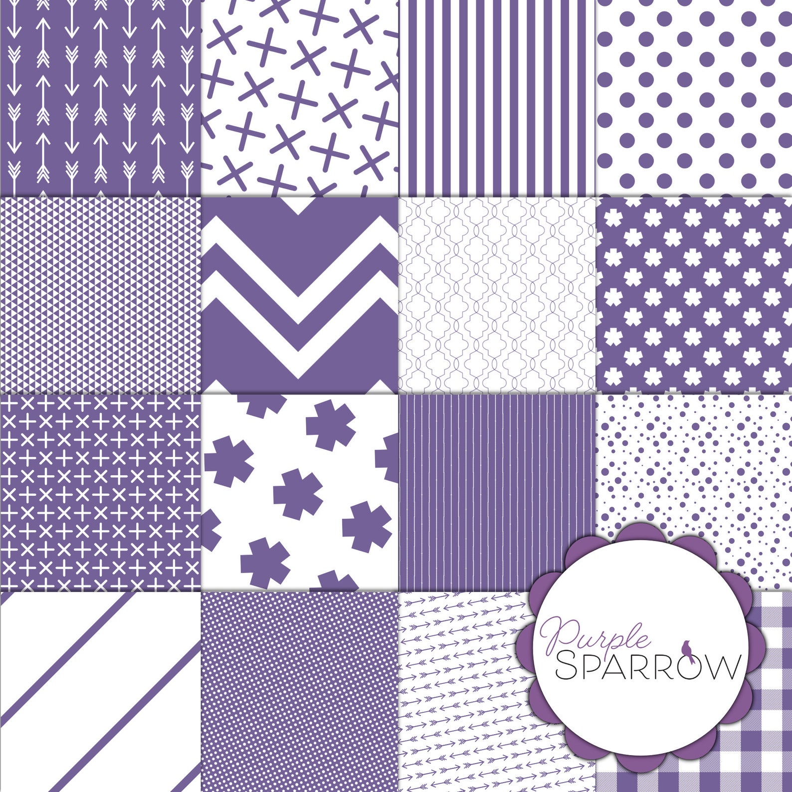 Seamless Essentials Muted Collection repeat Patterns, PNG Files - Etsy
